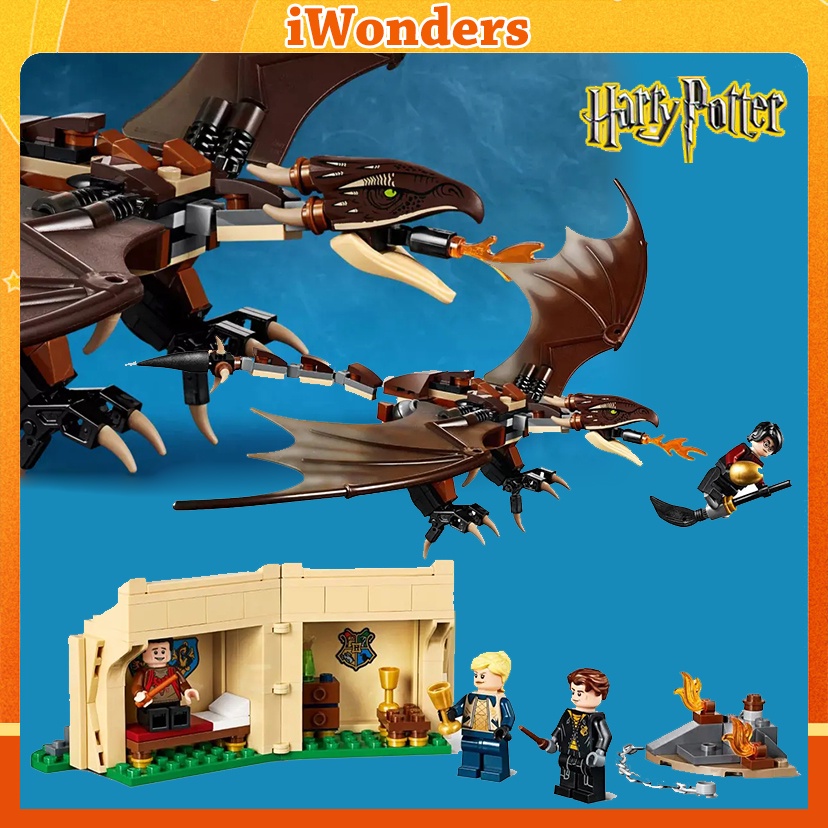 Harry Potter Hungrian Horntail Triwizard Challenge MOC Blocos De ...