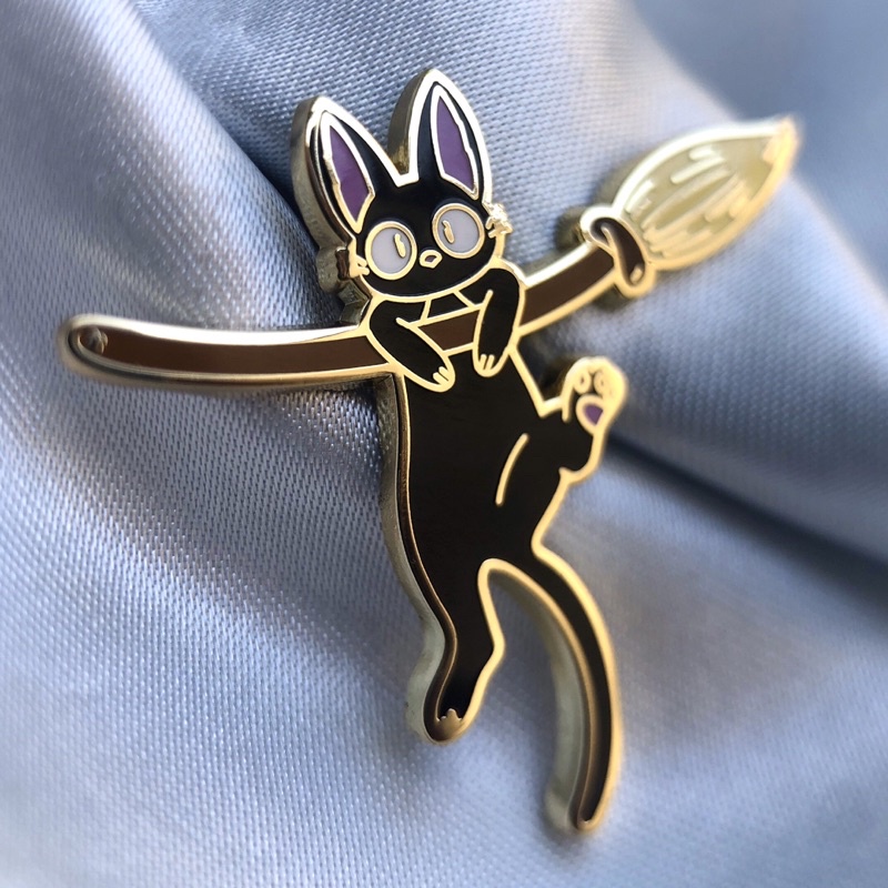Pin Jiji na Vassoura - O Serviço de Entregas da Kiki | Studio Ghibli ...