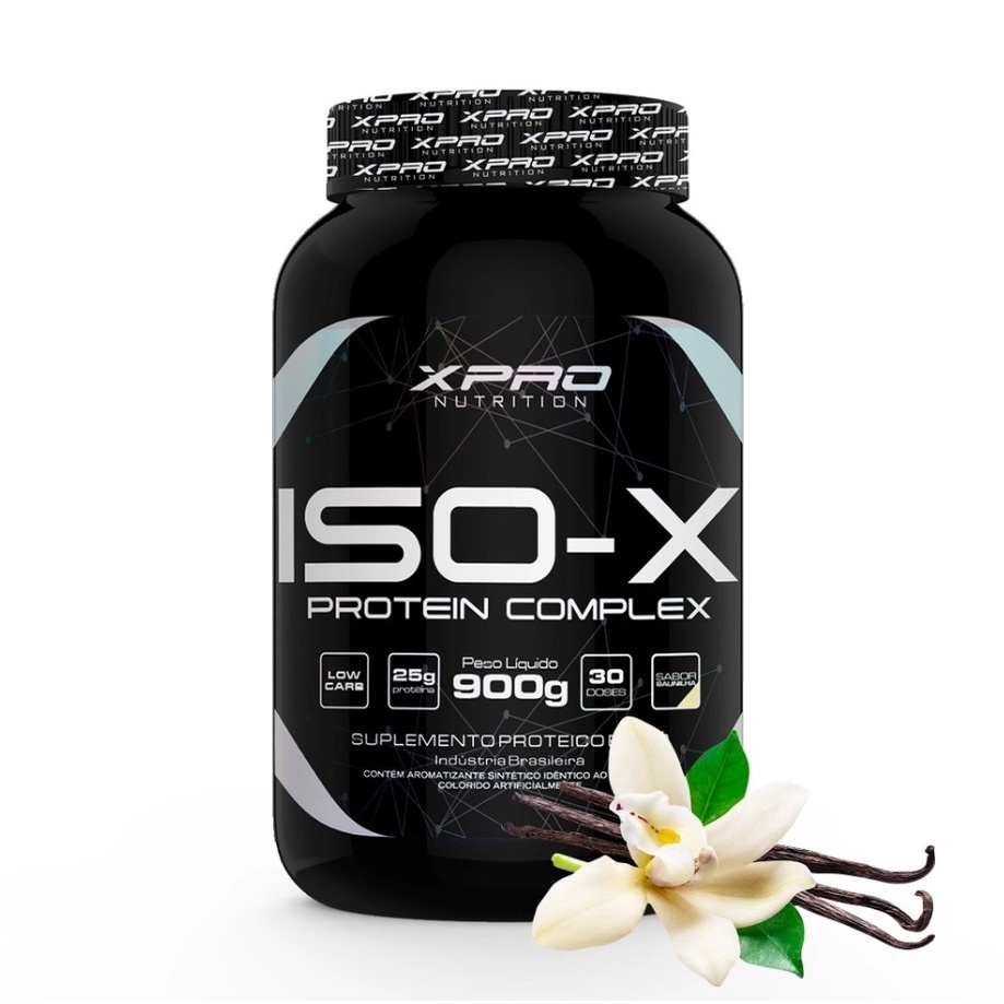 Whey Protein ISO X Protein Complex Xpro Baunilha 900g | Shopee Brasil