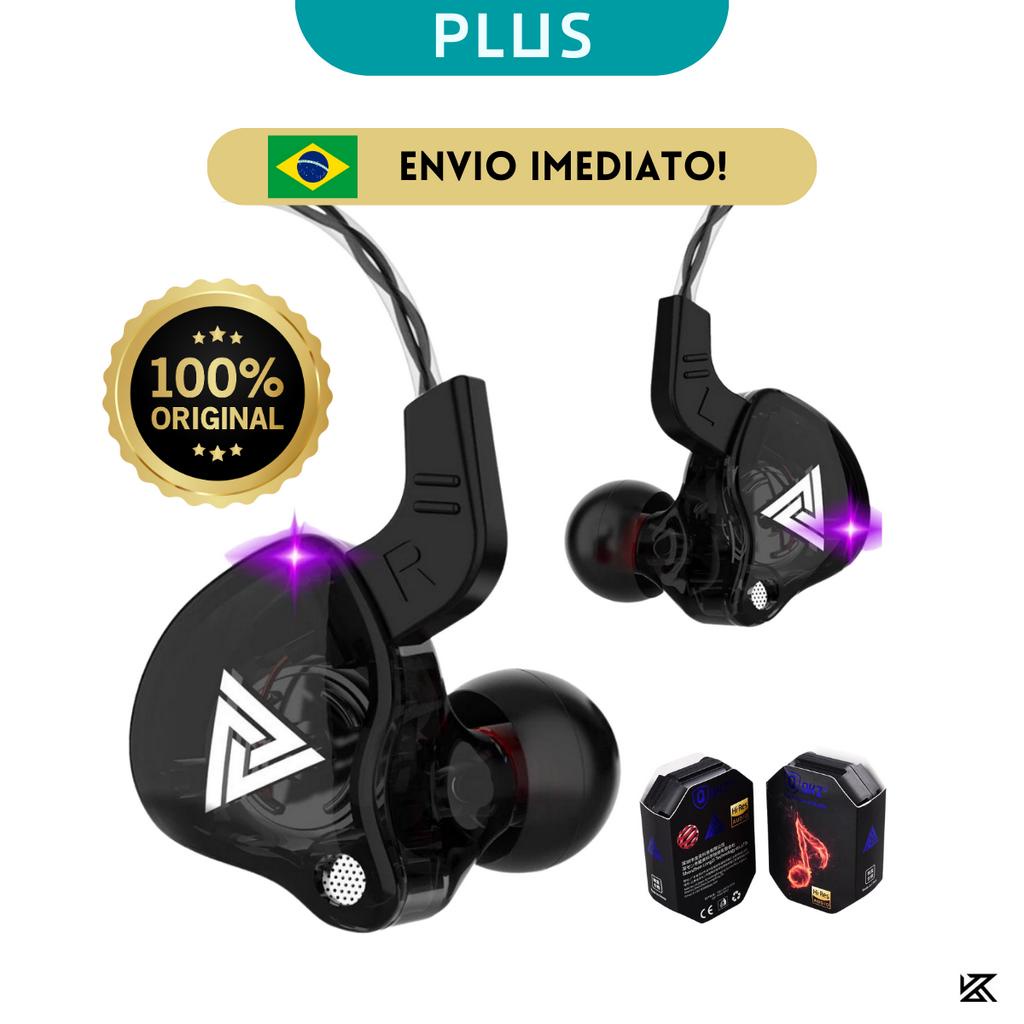 Fone de Ouvido Qkz Ak6 Retorno de Palco | Shopee Brasil