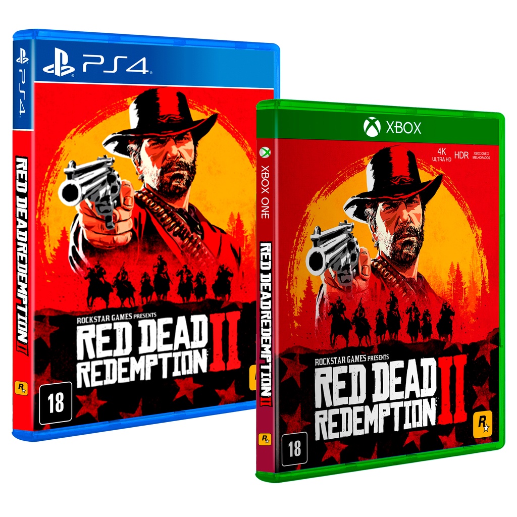 Jogo Red Dead Redemption Ii Mídia Física Original Novo Lacrado