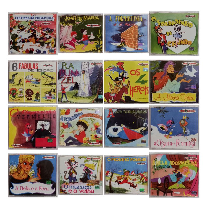 Cds Coleção Disquinho / Histórias infantis | Shopee Brasil