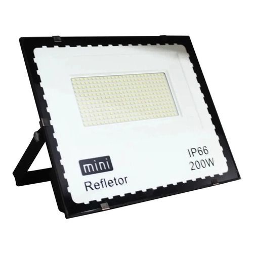 Mini Refletor Holofote LED SMD 200W Branco Frio IP67 | Shopee Brasil