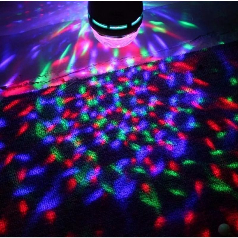 Lampada de Led globo giratório para Festas | Shopee Brasil