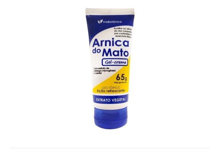 Arnica Do Mato Gel-creme 65 Gramas - As Ervas Curam | Shopee Brasil