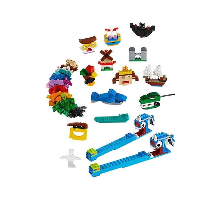 Lego Criacao Classic Pecas e Luzes 12 Brinquedos 441 Pecas | Shopee Brasil