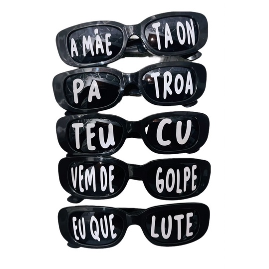 KIT 15 ÓCULOS PERSONALIZADOS TIK TOK RETRo HYPE | Shopee Brasil