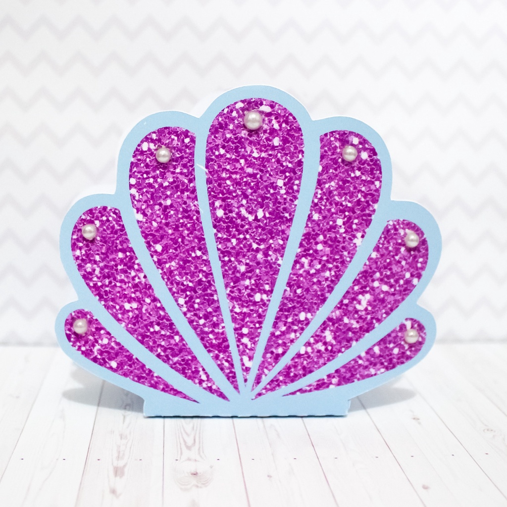 Caixa Concha Personalizada Festa SEREIA | Shopee Brasil