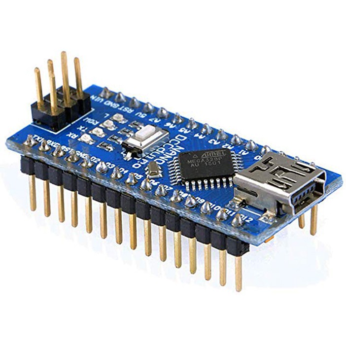 Placa Nano V3 CH340G com Pinos soldados Atmega328P Para Arduíno Nano | Shopee Brasil