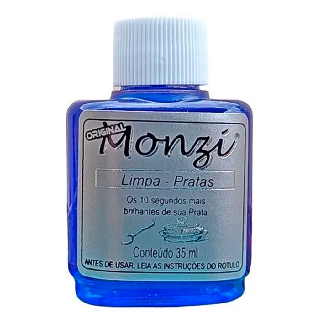 Líquido Limpa Prata - Monzi | Shopee Brasil