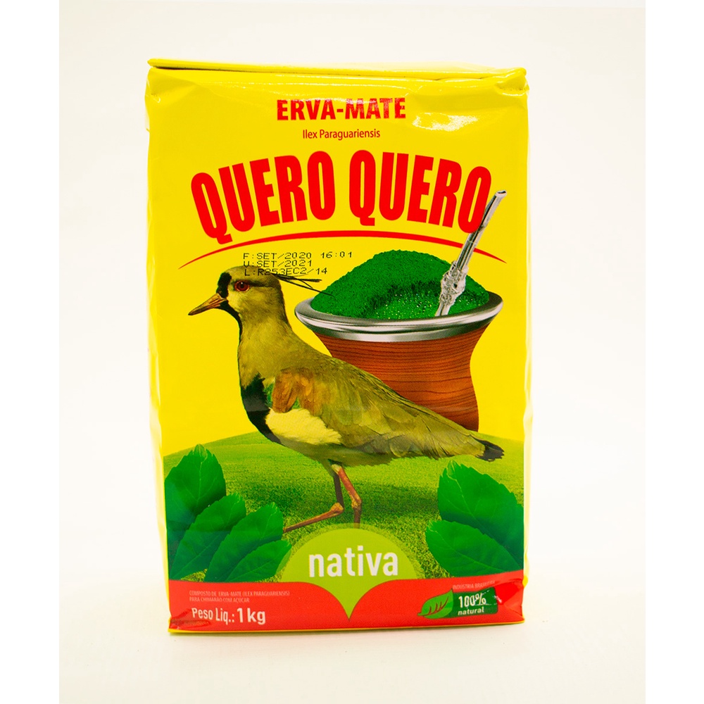 Erva Mate Quero Quero Nativa Tradicional 1kg | Shopee Brasil
