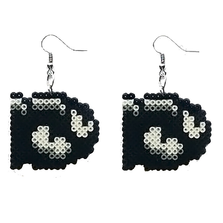 Par De Brincos Bala Do Mario Em Pixel Art | Shopee Brasil