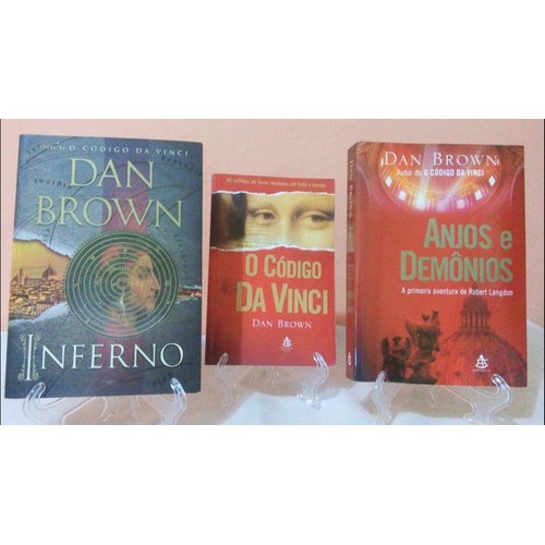 Anjos E Demônios / Código Da Vinci / Inferno - Dan Brown | Shopee Brasil