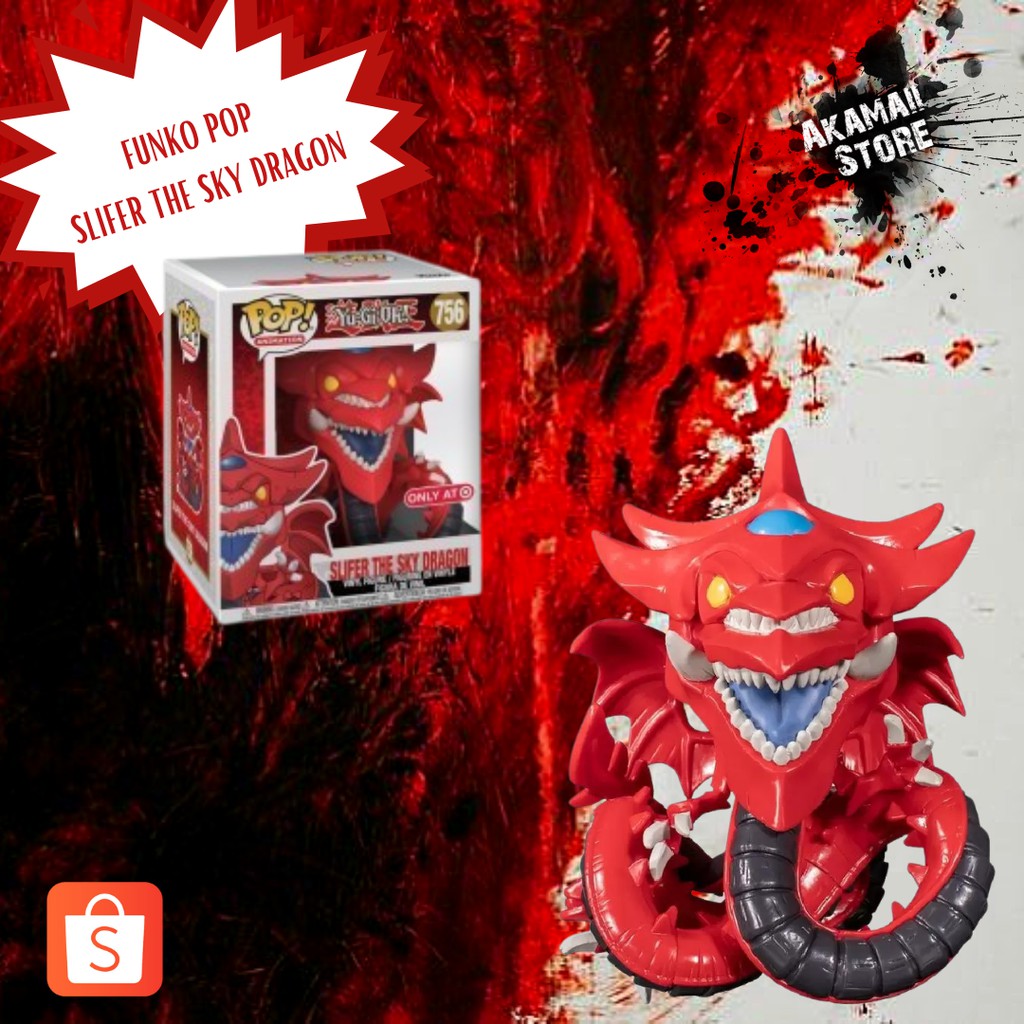 Funko Pop! Yu-Gi-Oh! Slifer The Sky Dragon #756 (6" Super Sized Pop ...