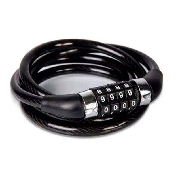 Cadeado Com Senha Para Bicicleta Com Segredo Bike 8mm Atrio BI012 ...