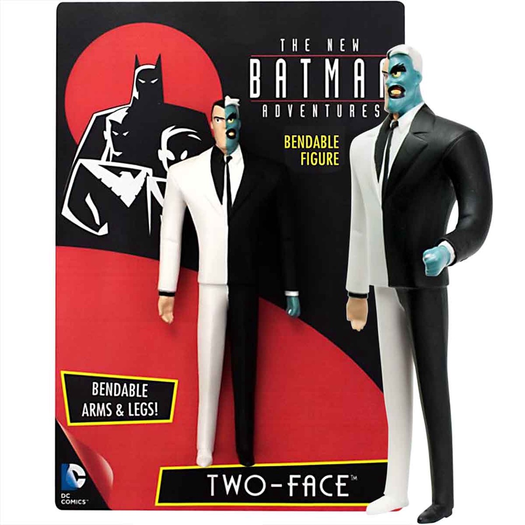 Boneco Flexível Duas Caras Two-face DC Comics Batman | Shopee Brasil