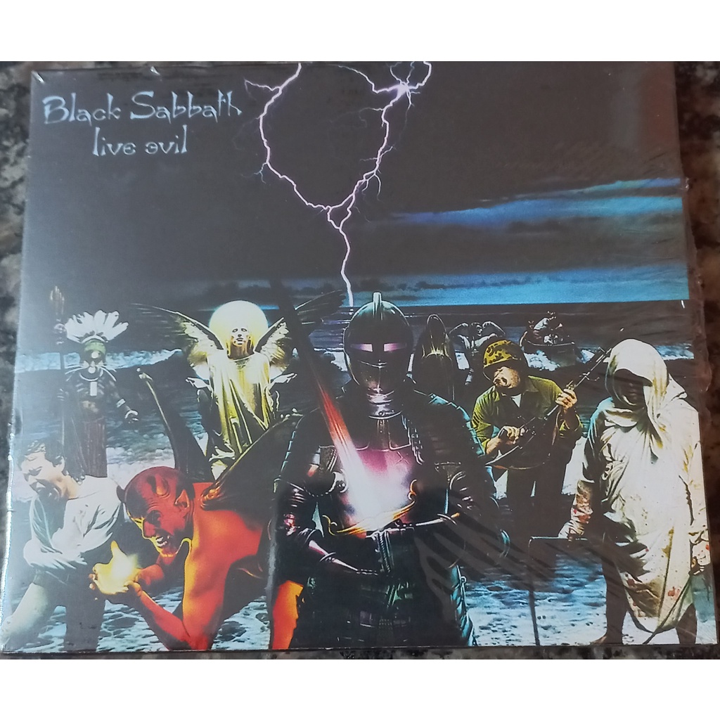 Cd Black Sabbath - Live Evil - Slipcase - Lacrado | Shopee Brasil