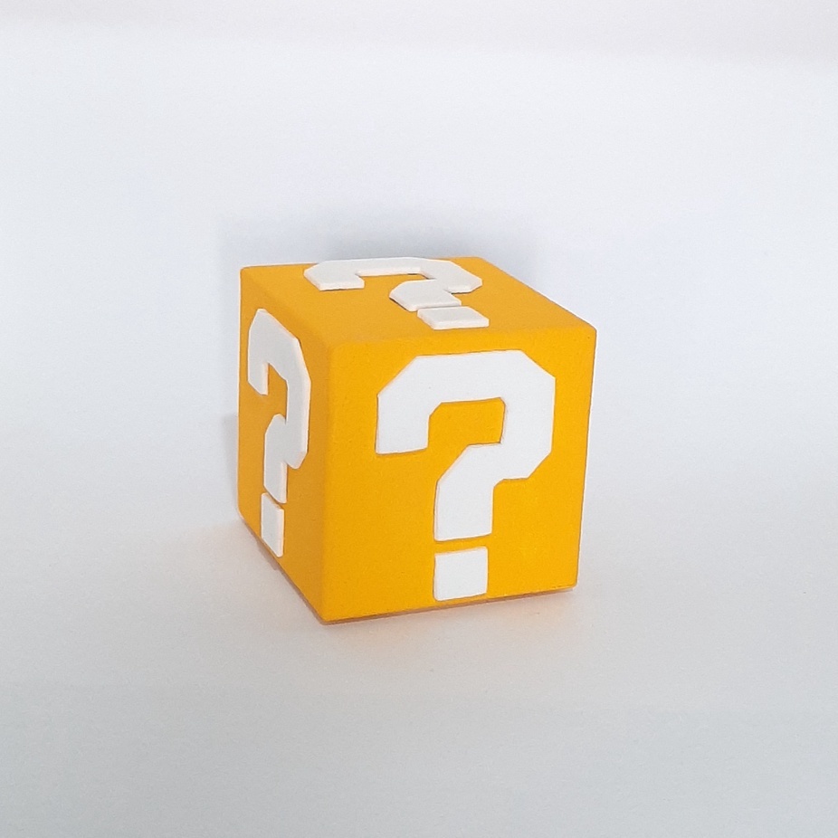 Cubo do Mario Question Block - Custom Arts - Escorrega o Preço
