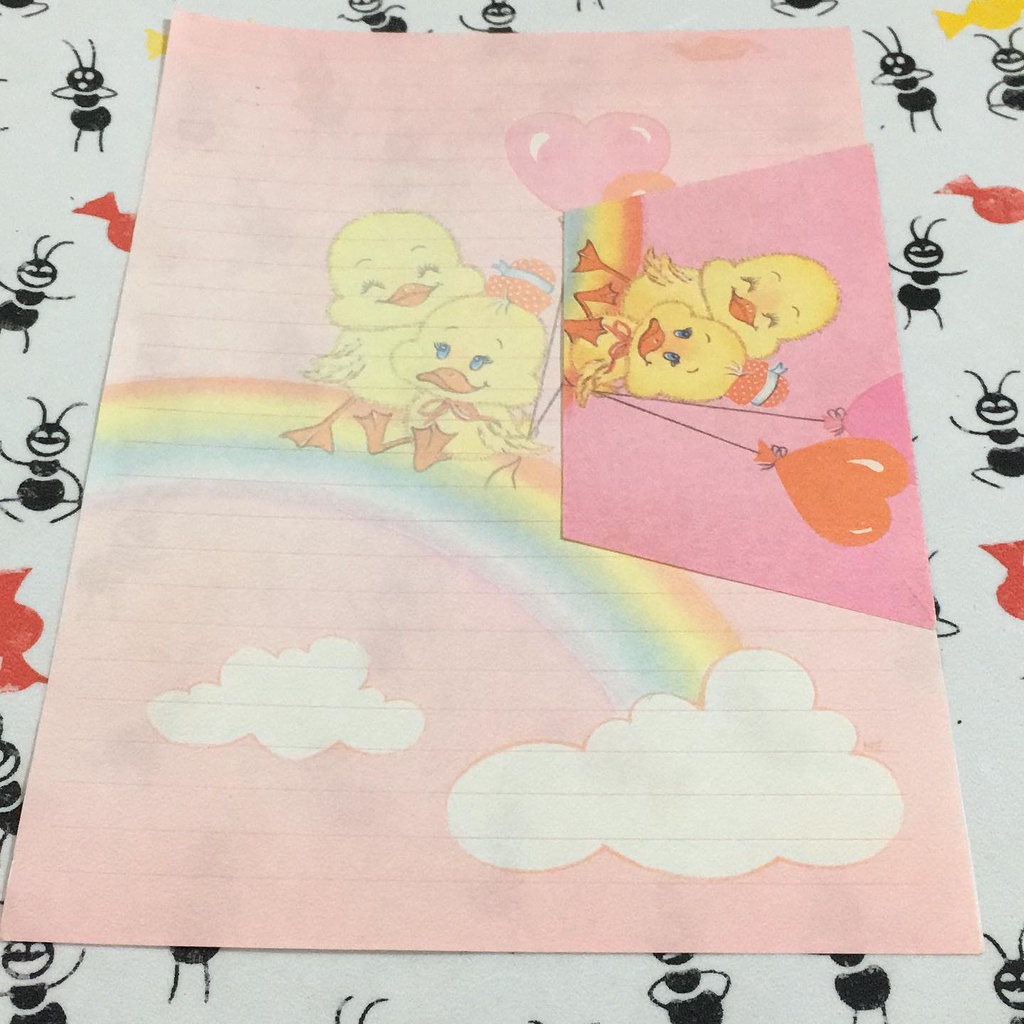 Papel de Carta Paty & Duck 418 | Shopee Brasil