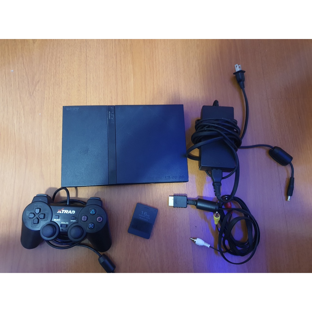 PS2 slim Desbloqueado completo | Shopee Brasil