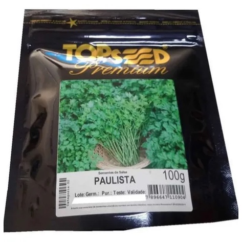 Semente De Salsa Salsinha Paulista Topseed Sementes Premium - 100g ...