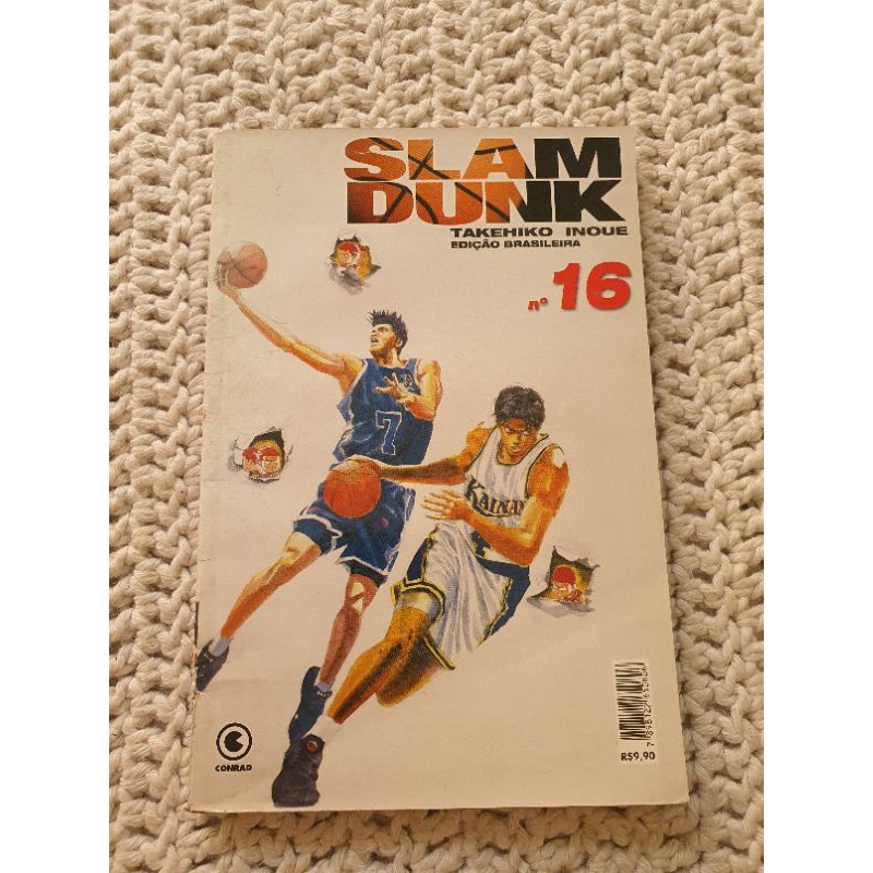 Mangá Slam Dunk 16 - Takehiko Inoue | Shopee Brasil
