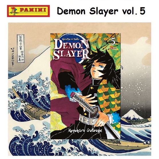 Mangá Demon Slayer vol. 5 Panini (Lacrado) | Shopee Brasil