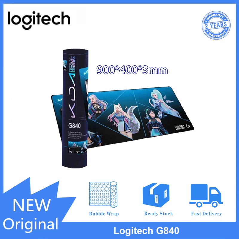 Mouse Pad Gamer Logitech G840 KDA-XL Pano Grande Jogos | Shopee Brasil