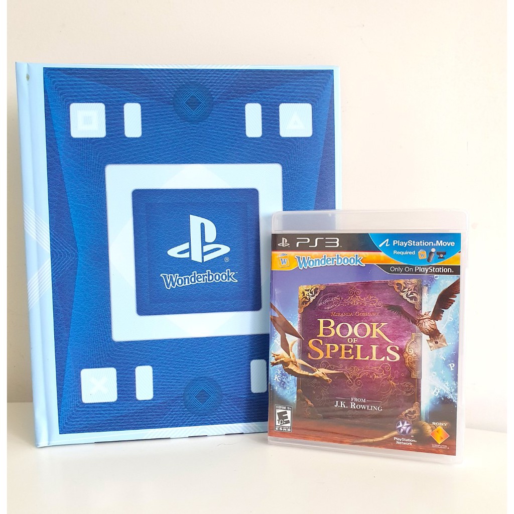 Jogo Wonderbook: Book of Spells + livro - Ps3 Novo Harry Potter ...