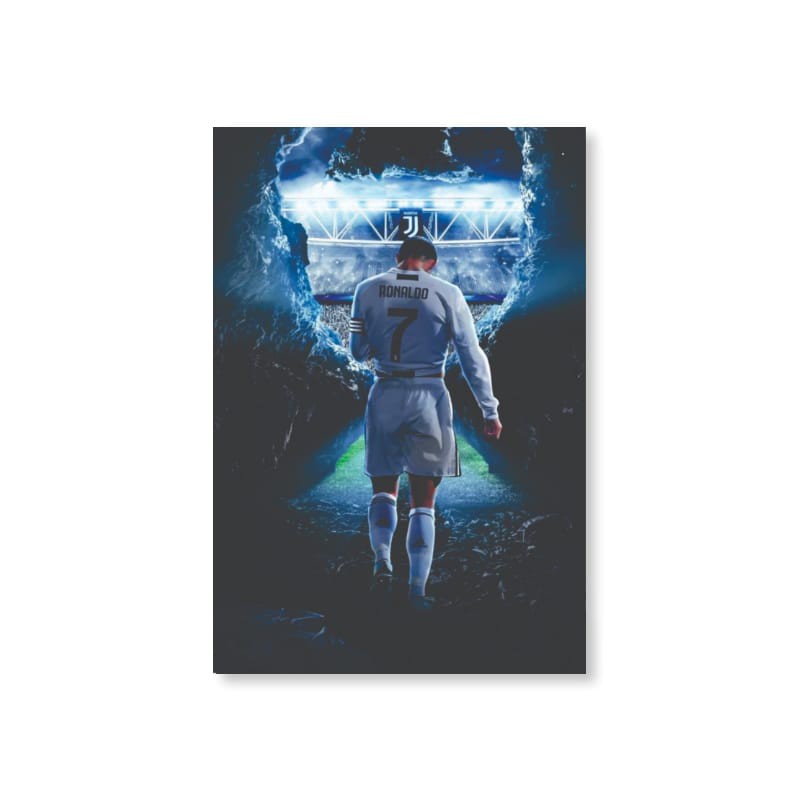 Quadro Decorativo Futebol Cristiano Ronaldo CR7 20x30cm | Shopee Brasil