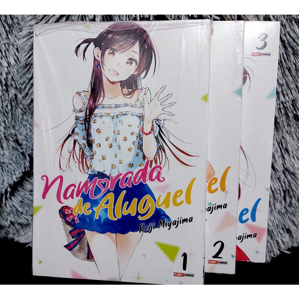 Namorada de aluguel (mangá) - vol. 1 ao Vol. 3 Novo/Lacrado | Shopee Brasil