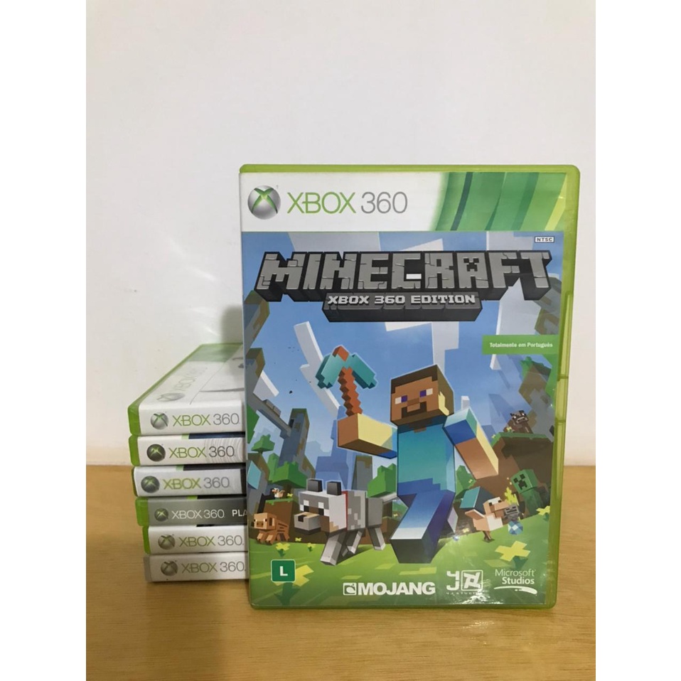 Minecraft Xbox 360 - Midia Fisica Original | Shopee Brasil
