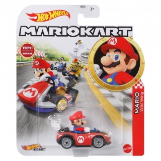 Mario Wild Wing Hot Wheels Mario Kart - Mattel GBG25-GRN17 | Shopee Brasil