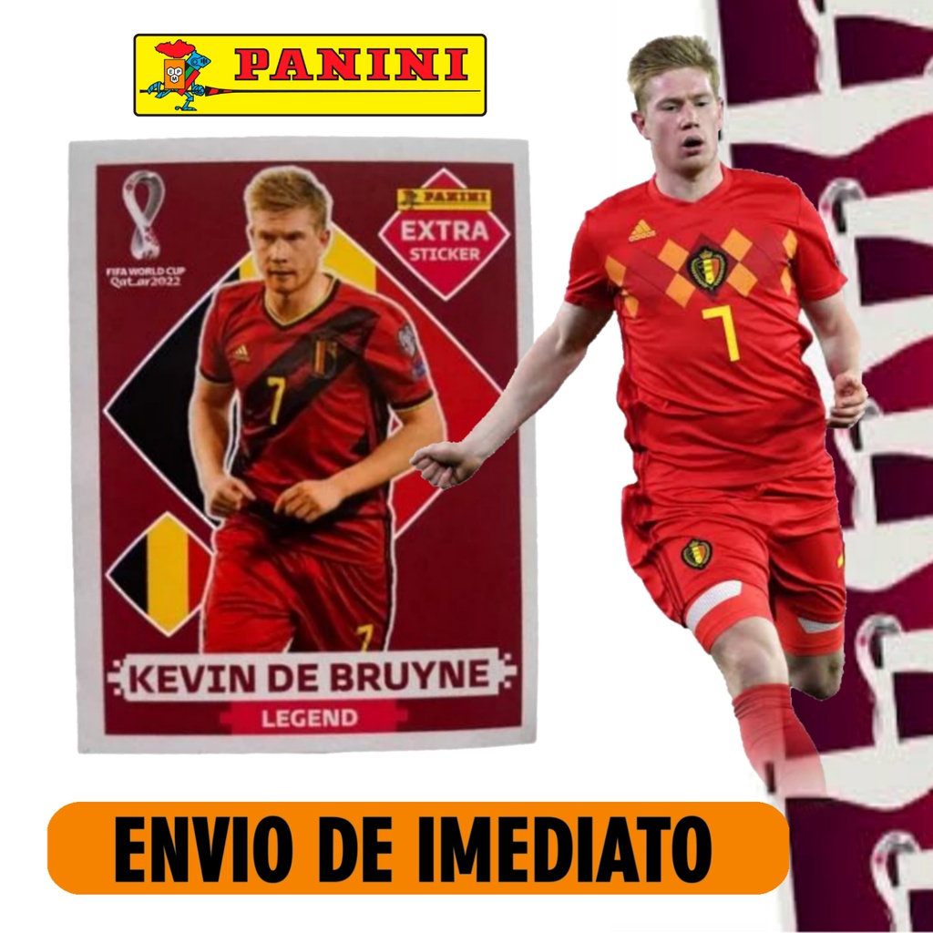 Figurinha Extra Kevin De Bruyne Legend Qatar 2022 | Shopee Brasil