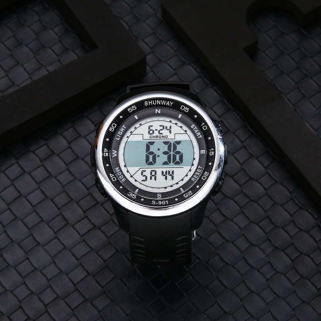 Relógio Masculino Digital Luxo De Pulso À Prova D 'Água Eletrônico Esportivo Original Militar ...