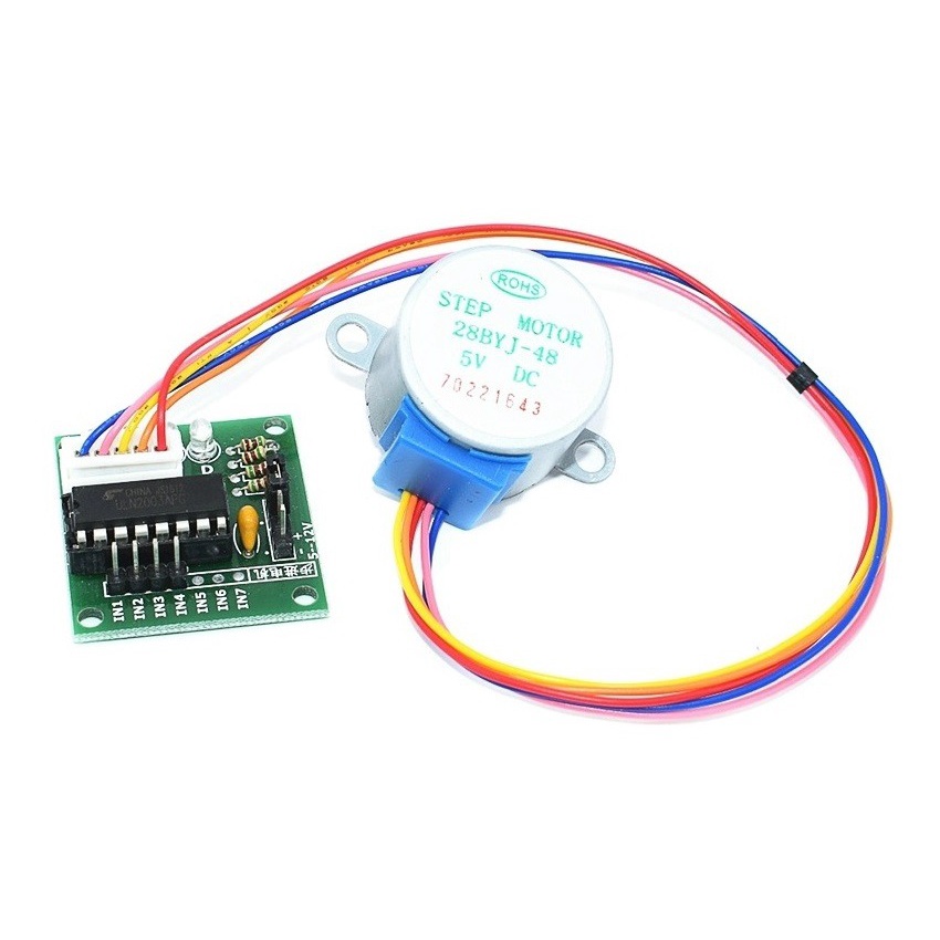 Step Motor De Passo 28byj-48+driver Uln2003 Arduino Robótica esp pic ...
