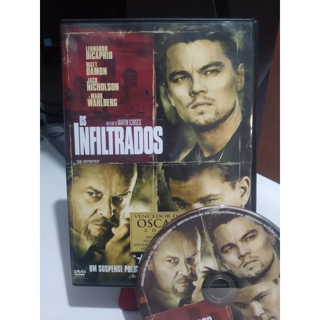 DVD Os Infiltrados - Leonardo DiCaprio, Matt Damon - Original Dublado e ...