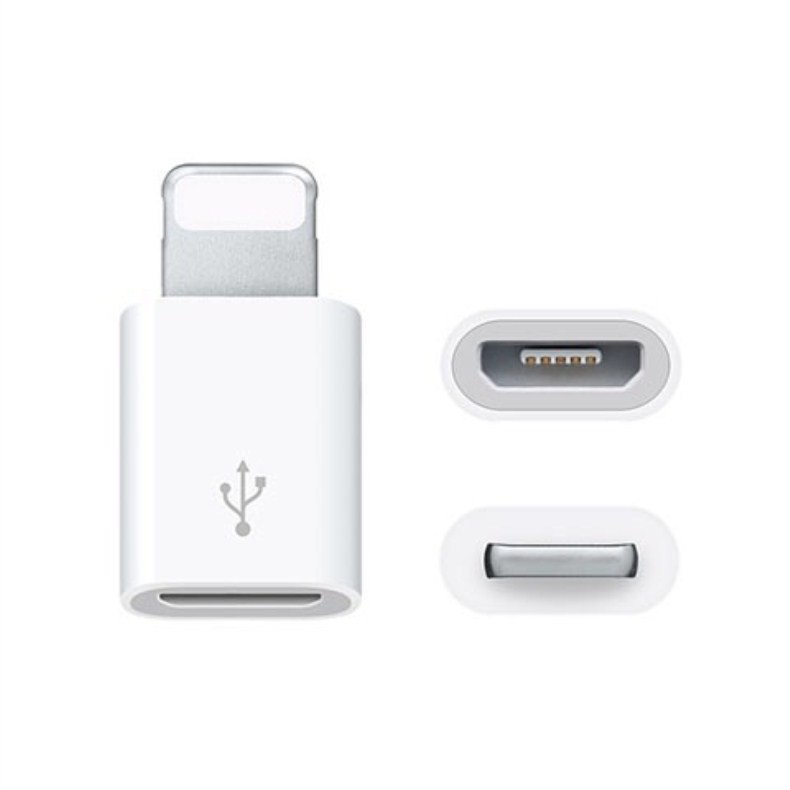 Adaptador Para iPhone C/ Entrada V8 Otg Lightning Para Cabo TB-1448 ...