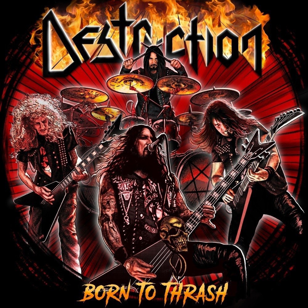 Cd Destruction Born To Thrash + Poster - Acrílico Novo!! | Shopee Brasil