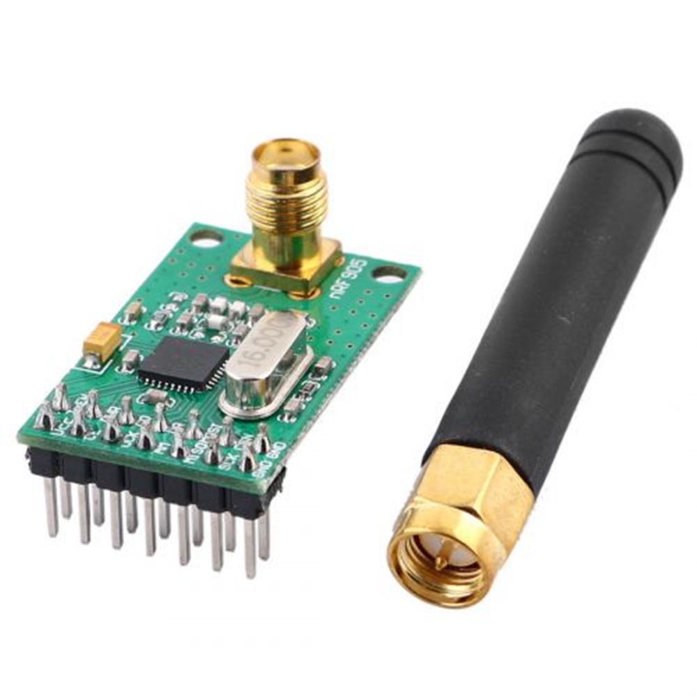 Módulo Wireless RF com Antena NRF905 PTR8000 Arduino Transceptor Transceiver | Shopee Brasil