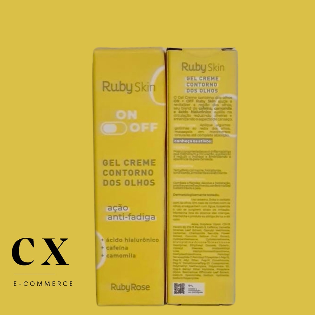 Ruby Rose Ruby Skin Creme Contorno Para Os Olhos | Shopee Brasil