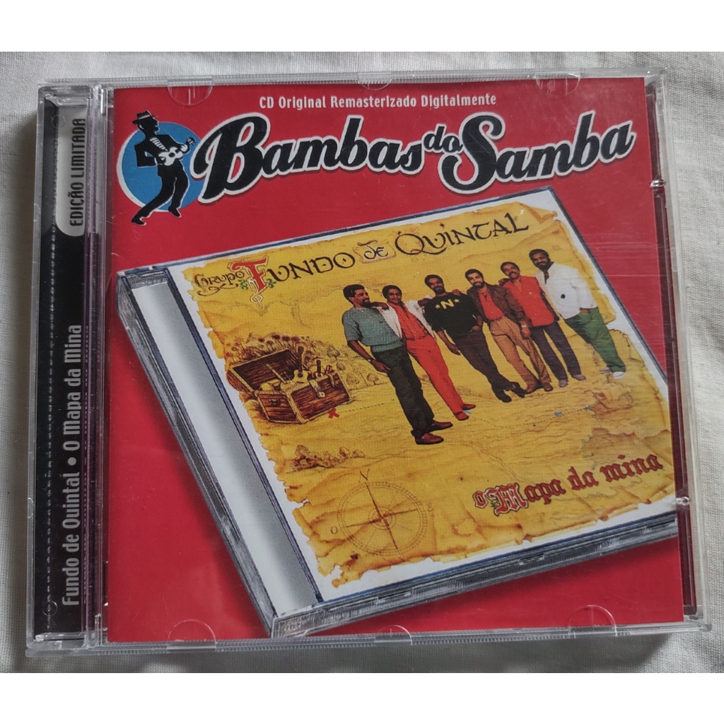 Cd Fundo De Quintal - O Mapa Da Mina | Shopee Brasil
