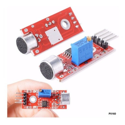 Ky-037 Sensor Detector Som Palma Microfone Arduino Raspberry esp ...