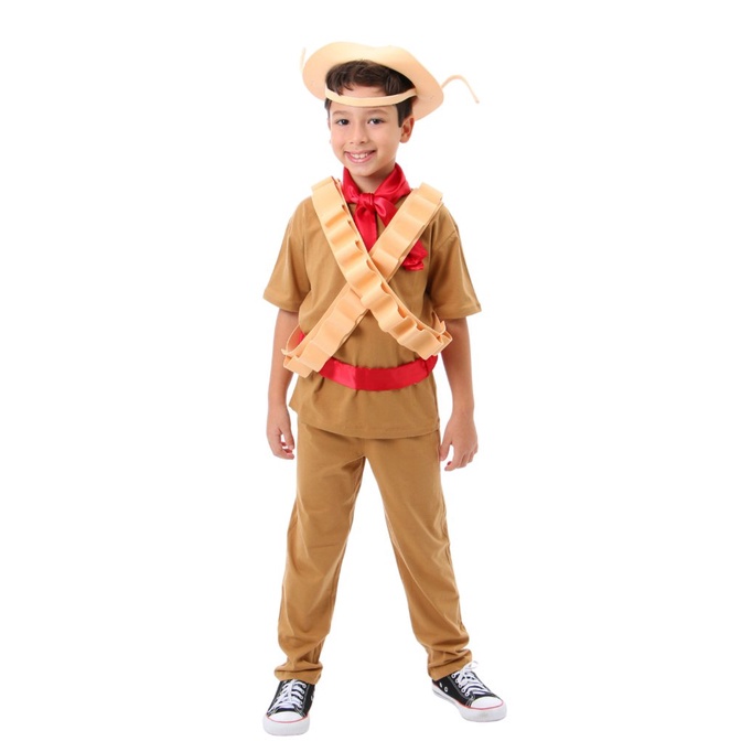 Fantasia Cangaceiro Lampião - QUIMERA KIDS | Shopee Brasil