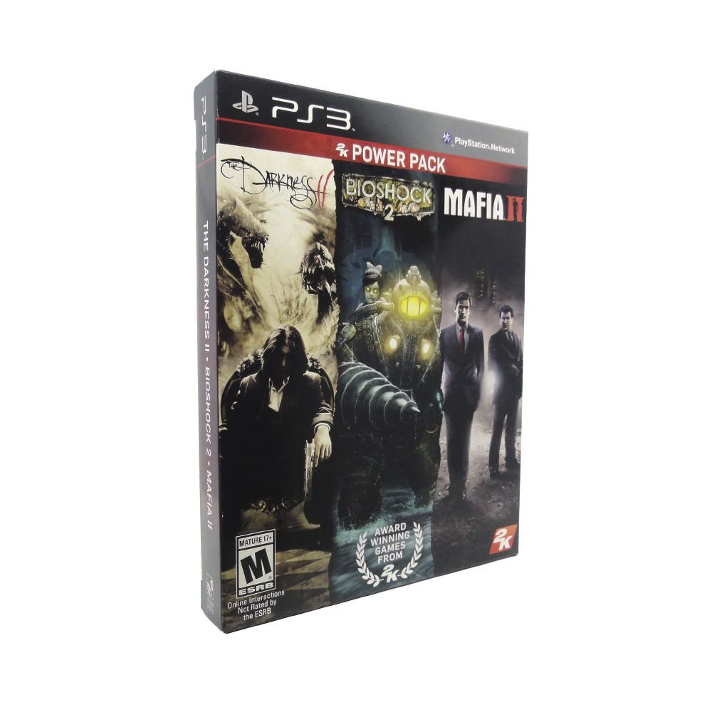 Coleção 2k Power Pack - Darkness II - Bioshock 2 - Mafia II - Jogos ...