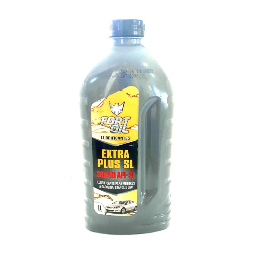 OLEO DE MOTOR FORT OIL EXTRA PLUS PARA VEÍCULOS AUTOMOTIVOS 20W50 SL 1 ...