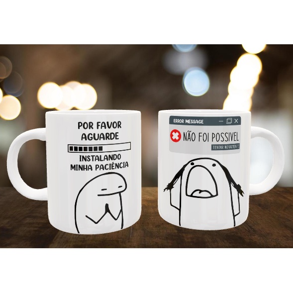 Caneca Personalizada Flork | Shopee Brasil