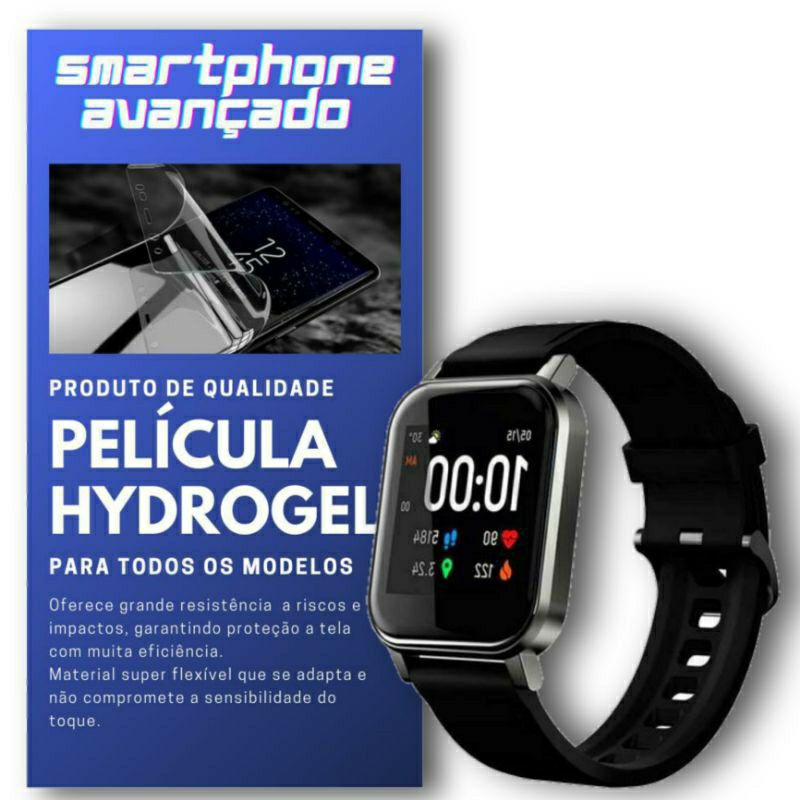 Kit 10 Películas Hydrogel HD Haylou Solar LS02 | Shopee Brasil