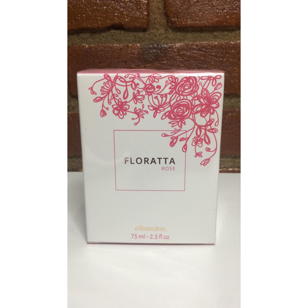 Floratta Rose 75ml Perfume Boticario Original Lacrado | Shopee Brasil