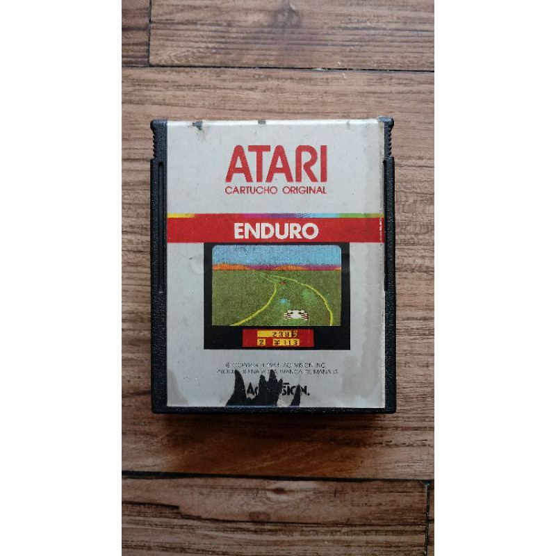 Cartucho original Atari Enduro Activision testado e funcionando ...